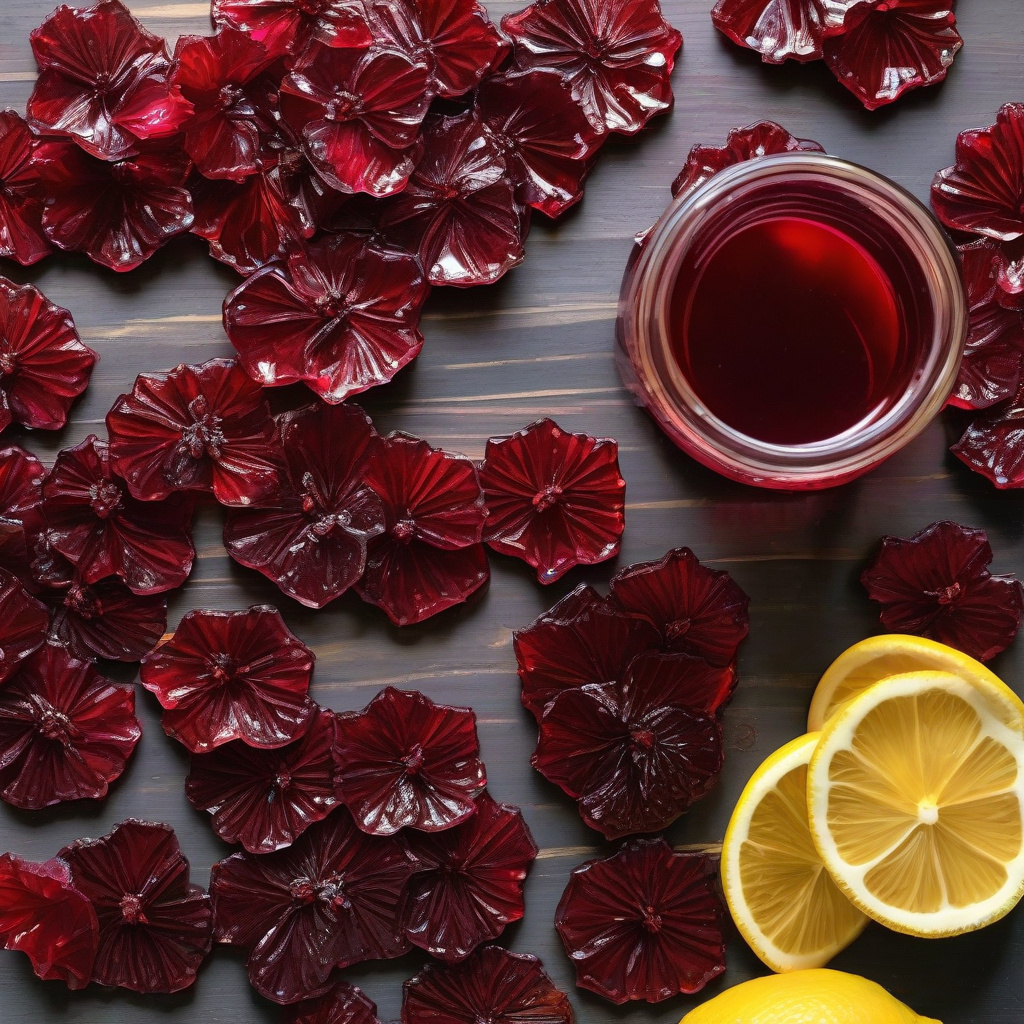 Candied Hibiscus Recipe: Sweet Floral Delight for Desserts - Recipe Omnibus