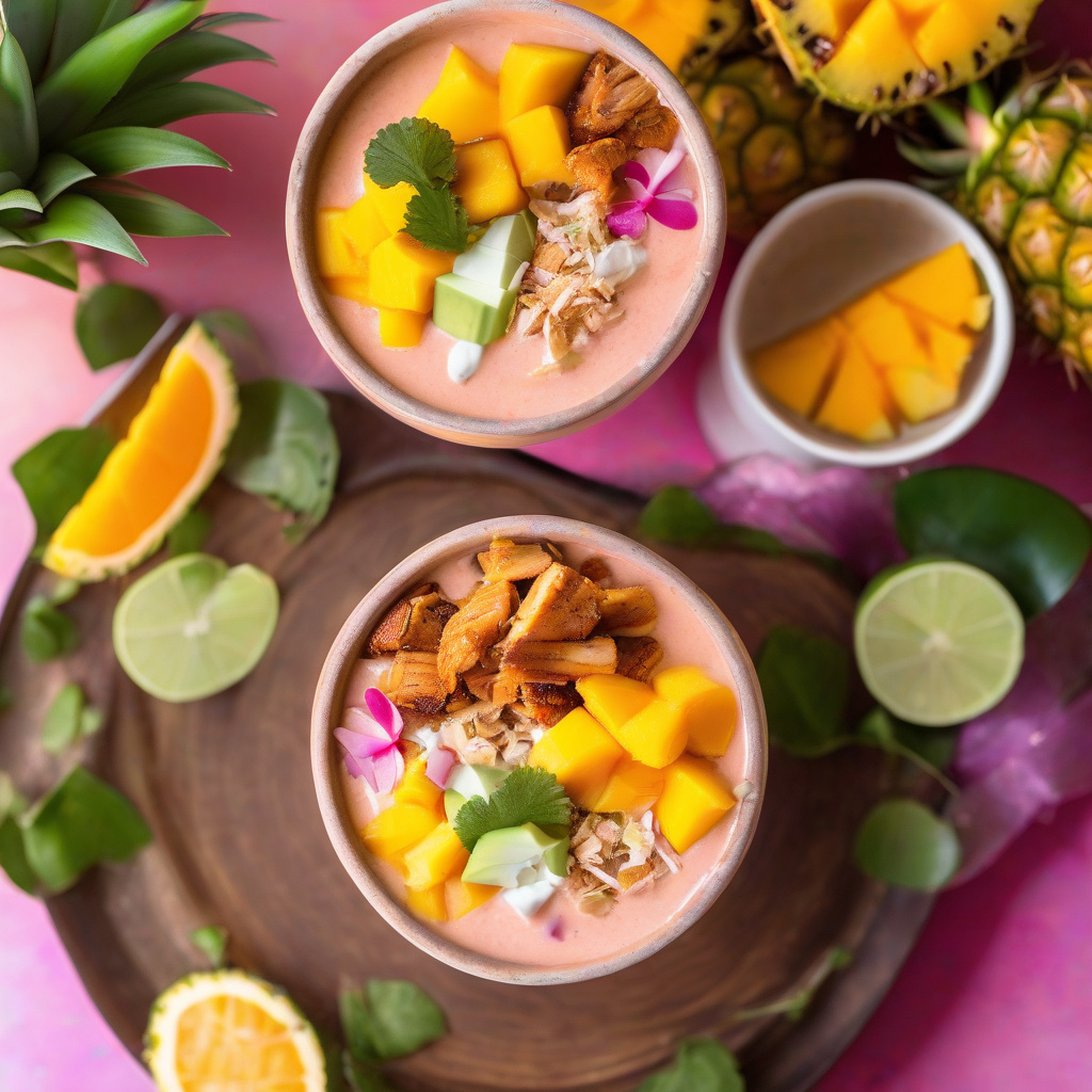 Chipotle Chicken Club Tropical Smoothie Recipe: Spicy Tropical Bliss in ...