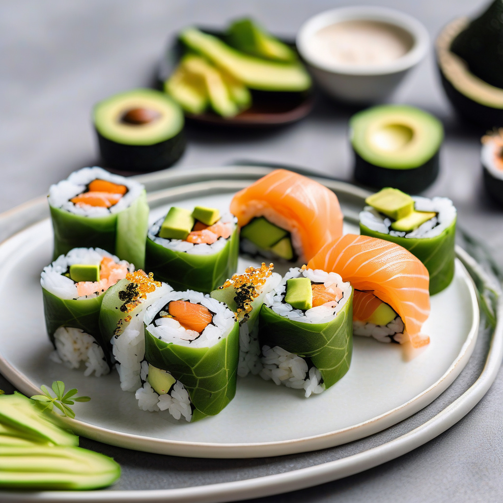 Cooked Salmon Sushi Roll Recipe: Restaurant-Quality Rolls at Home ...