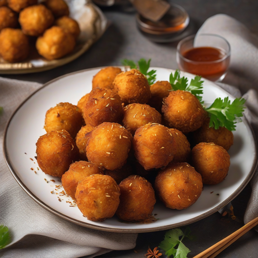 Fried Chicken Balls Recipe: Crispy Outside, Tender Inside Bite - Recipe ...