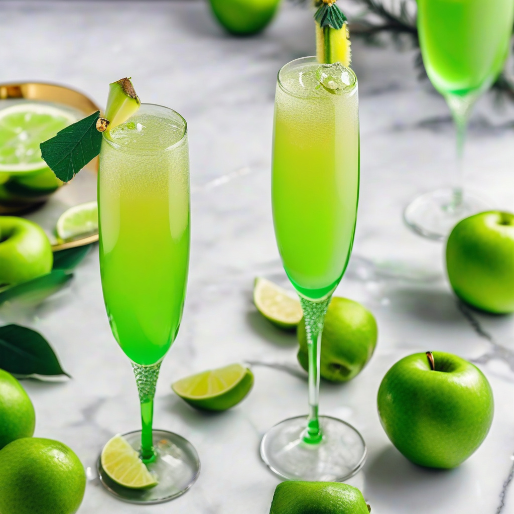Grinch Mimosas Recipe: Festive Holiday Cocktail Delight - Recipe Omnibus