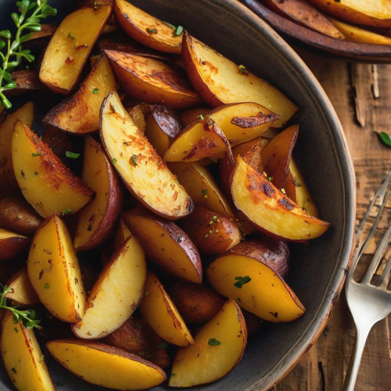 Holly Farms' Potato Wedges Recipe: Crispy Outside, Fluffy Inside ...