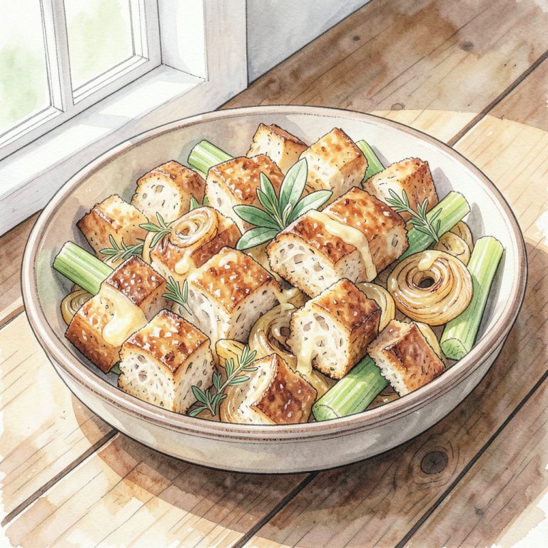 Classic Turkey Stuffing Recipe: Golden, Aromatic, and Perfectly Herbed ...