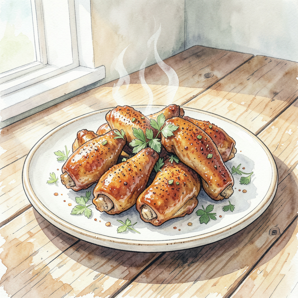 Naked Chicken Wings Recipe: Crispy Baked Perfection Every Time - Recipe ...