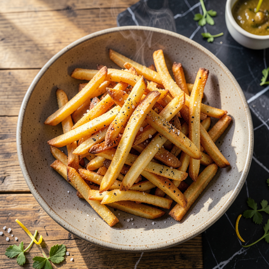 Oven-Baked Fries Recipe: Extra Crispy With Zero Deep-Frying - Recipe ...