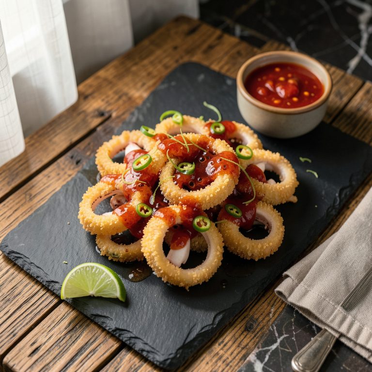 Thai Calamari Recipe: Crispy Rings With Sweet Chili Zing - Recipe Omnibus