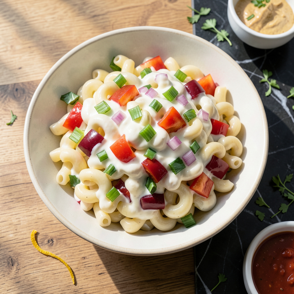 Classic Macaroni Salad Recipe Mayonnaise: Nostalgic Picnic Side With ...