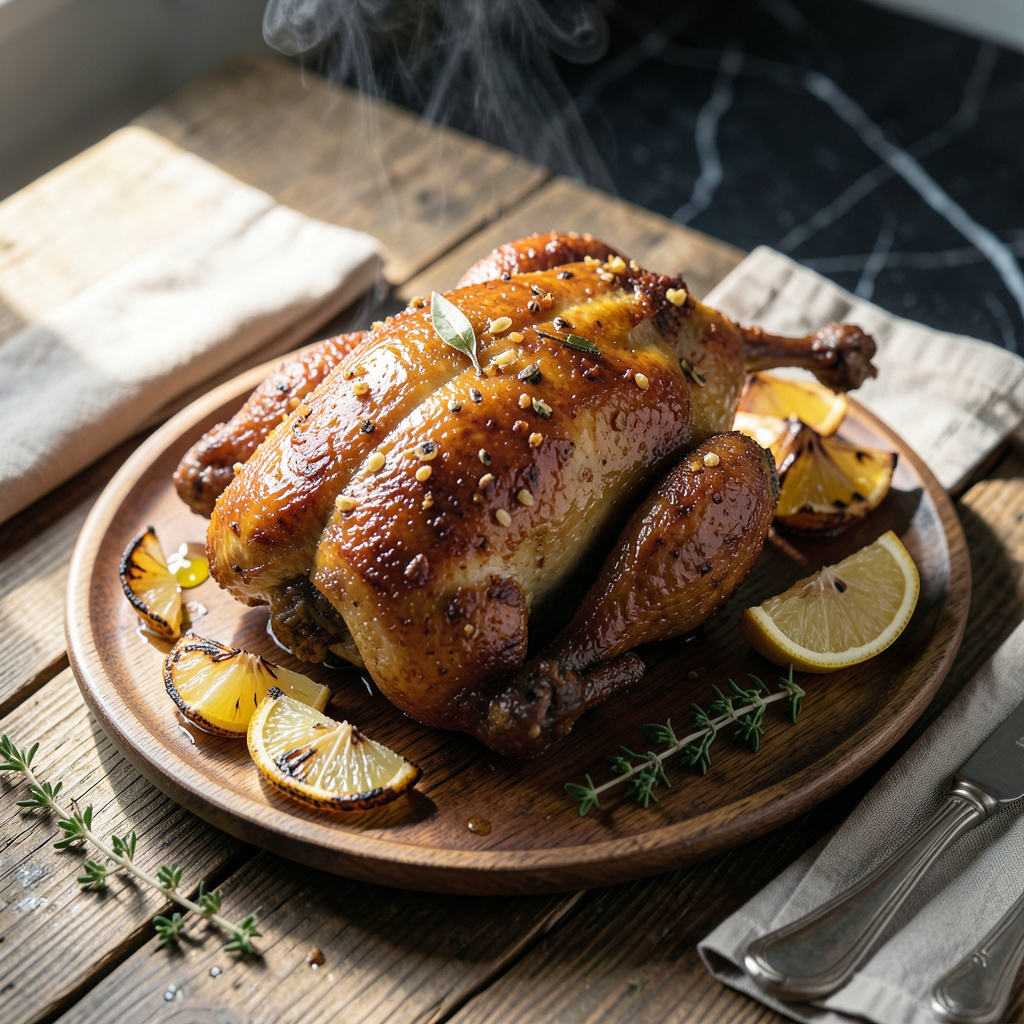 Deep Fried Whole Chicken Recipe: Crunchy Skin and Succulent Meat ...