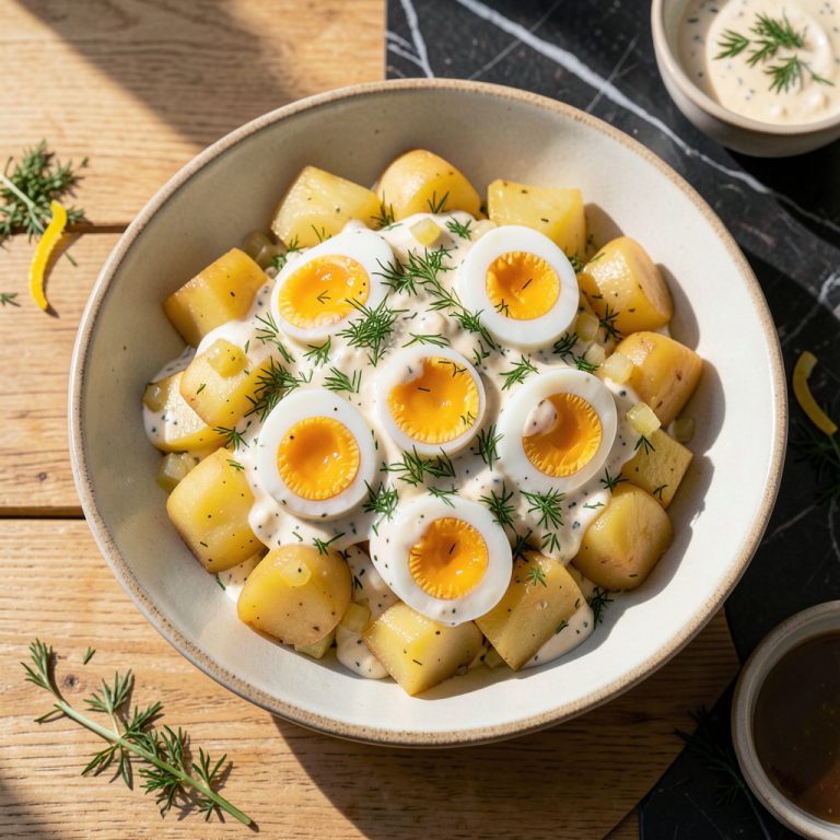 Traditional Potato Salad Recipe With Egg: Creamy Dill and Mustard Twist ...